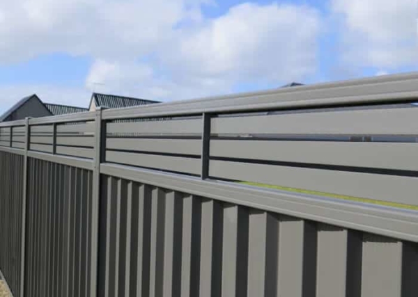 ColourSlat Steel fences- Boundaryline New Zealand