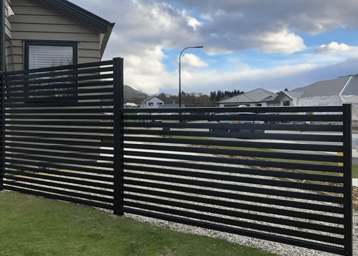 ColourSlat Steel fences- Boundaryline New Zealand